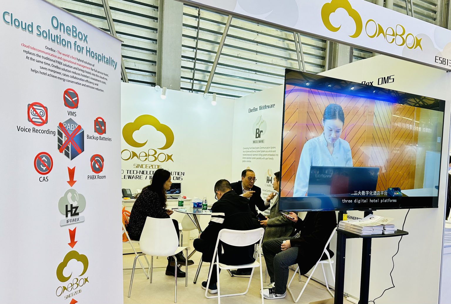 Leading the cloud innovation, OneBox Hotel Cloud Platform (E5B13) landed on the first day of ...